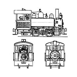 Grandt - 0-4-0 Porter 18-Ton Steam Loco Kit On3 (DIRECT ONLY) - With ...