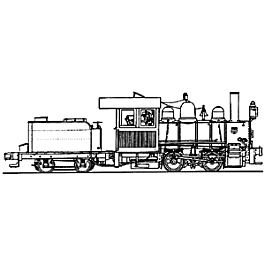 Grandt - 0-4-0 Porter 18-Ton Steam Loco Kit On3 (DIRECT ONLY) - With ...