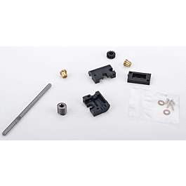 NWSL - 0.4 Module Series Gearbox Kit - 14:1 Ratio 2.4mm Shaft 1/8" Axle ...