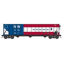 Bowser - 100-Ton 3-Bay Open Hopper with Coal Load - Ready to Run ...