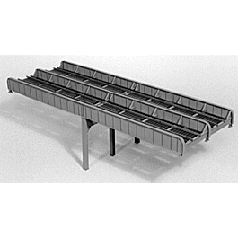 Micro Eng - 100' Through Girder Bridge - Double-Track - 255-75523