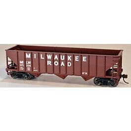 Bowser - 12-Panel 3-Bay Hopper - Kit - Milwaukee Road #371208 (Boxcar ...