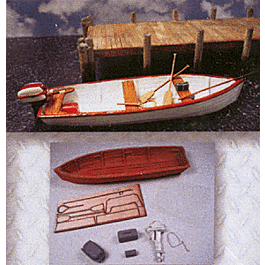 Frenchman River Modelworks - 17' Utility Boat Kit - Waterline Hull ...