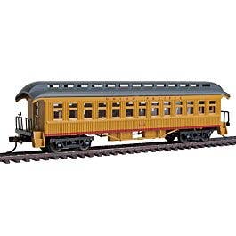 Con-Cor - 1880s Wood Open-Platform Coach - Ready to Run - Union Pacific ...