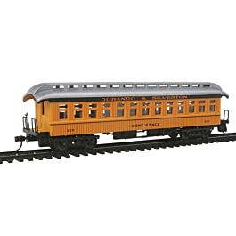 Con-Cor - 1880s Wood Open-Platform Coach - Ready to Run - Durango ...