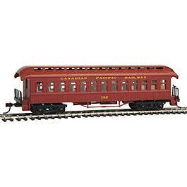 Con-Cor - 1880s Wood Open-Platform Coach - Ready to Run - Canadian ...