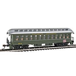 Con-Cor - 1880s Wood Open-Platform Coach - Ready to Run - Canadian ...