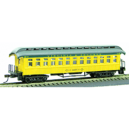 Con-Cor - 1880s Wood Open-Platform Coach - Ready to Run - Virginia ...