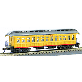 Con-Cor - 1880s Wood Open-Platform Coach - Ready to Run - Union Pacific ...