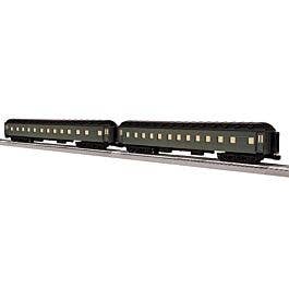 Lionel - 18" Heavyweight Pullman Sleeper 2-Pack - 3-Rail - Ready to Run - New York Central Add ...