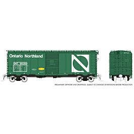Rapido - 1937 AAR 40' Boxcar CN Version - Ready to Run - Canadian ...