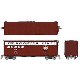 Rapido - 1937 AAR 40' Boxcar w/Round Corner - Ready to Run - Monon CIL ...
