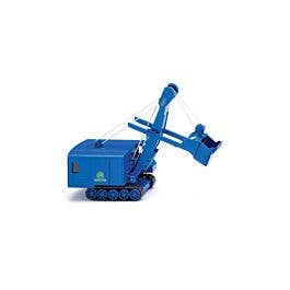 Wiking - 1954-1956 Menck Excavator - Assembled - Blue, Yellow (German ...