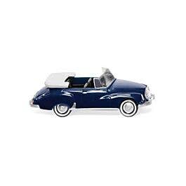 Wiking - 1958-1961 DKW Convertible - Assembled - Blue - 781-12502