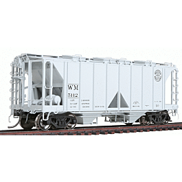 Intermount - 1958 Cubic Foot 2-Bay Covered Hopper w/Open Sides - Ready ...