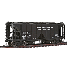 Intermount - 1958 Cubic Foot 2-Bay Covered Hopper w/Open Sides - Ready ...