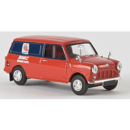 Brekina - 1960s Austin Mini Cargo Van - Assembled - BMC (blue, red ...