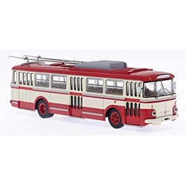 Brekina - 1962 Skoda Tr9 Obus Trolley Bus - Assembled - Gera, Germany ...