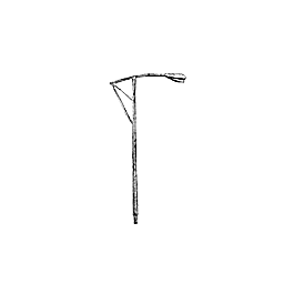 Plastruct - 1980s-Era Streetlights (metal, nonoperating) - 570-94816