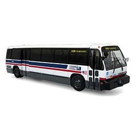 Iconic Replicas - 1987-1994 TMC RTS Transit Bus - Assembled - Chicago ...