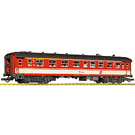 Roco - 1st/2nd Class Coach Era IV-V - OBB (red, cream, gray roof) - 625 ...