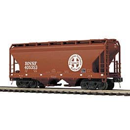 Atlas O - 2-Bay Centerflow Covered Hopper - 3-Rail - Premier - BNSF ...