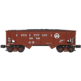 Qual Craft - 2-Bay Composite Hopper 3-Rail - PRR - 610-2116001