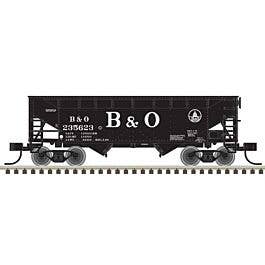 Atlas - 2-Bay Offset-Side Hopper with Flat Ends & Load - Ready to Run ...