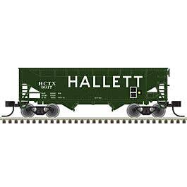 Atlas - 2-Bay Offset-Side Hopper with Flat Ends & Load - Ready to Run ...