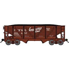 Bluford - 2-Bay War-Emergency Composite Hopper with Coal Load - Ready ...