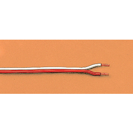 LGB - 2-Conductor Wire - 20 Meters, Orange/White - 426-50130