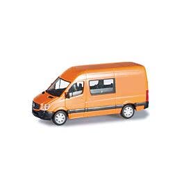 Herpa - 2013 Mercedes-Benz Sprinter Half-Cargo Van - Assembled ...