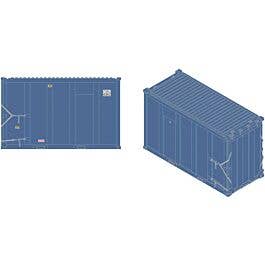 Atlas Trnm - 20' High-Cube MSW Trash Container 4-Pack - Ready to Run ...