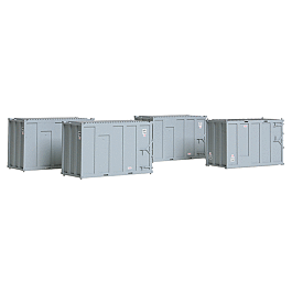 Atlas Trnm - 20' High-Cube MSW Trash Container 4-Pack - Ready to Run ...