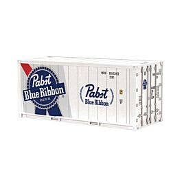 Atlas O - 20' Reefer Container - Assembled - Pabst Blue Ribbon Beer ...
