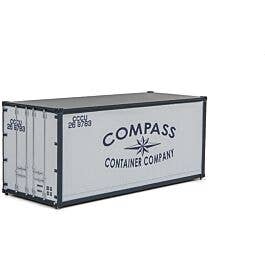 Walthers - 20' Smooth-Side Container - Ready to Run - Compass Container ...