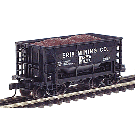 Atlas - 25' 70-Ton Ore Car - Erie Mining #2311 (black, white) - 150-32113
