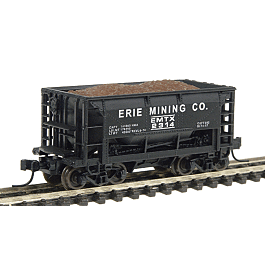 Atlas - 25' 70-Ton Ore Car - Ready-to-Run - Erie Mining #2314 (black ...