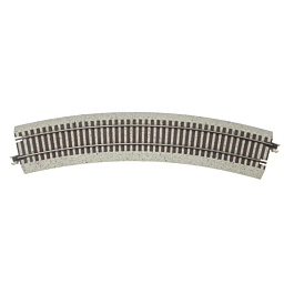 MTH - 25" Radius Curve Track 15 Degree Half Section - S-Trax - pkg(6 ...