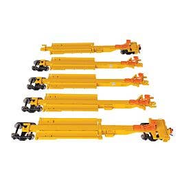 Walthers - 263' Five-Unit All-Purpose 48' Spine Car - Ready to Run ...