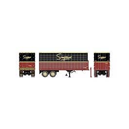 Rapido - 26' Can-Car Dry Van Trailer - Assembled - Simpsons #T412 ...
