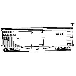 Simpson's - 27' Boxcar - DRGW - 670-628