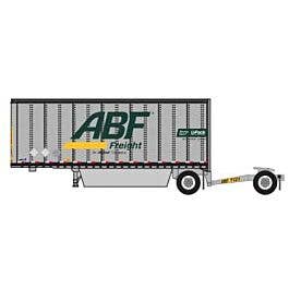 Ttrainworx - 28' Pup Van Trailer with Converter Dolly - Assembled - ABF ...