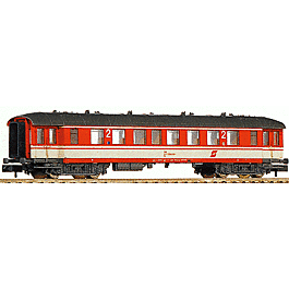 Roco - 2nd Class Coach Era IV-V - OBB Former Class AB Car (red, cream ...