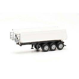 Herpa - 3-Axle Dump Trailer with Catwalk - Assembled - Various Standard ...