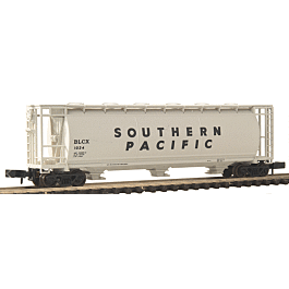 Bowser - 3-Bay Cylindrical Covered Hopper - Southern Pacific - 6-37286
