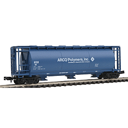 Bowser - 3-Bay Cylindrical Covered Hopper - Arco/Poly - 6-37301