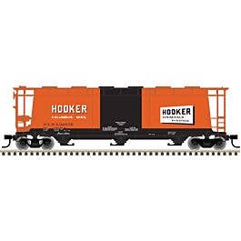 Atlas O - 3-Bay Cylindrical Hopper - 2-Rail - Ready to Run - Master(R ...