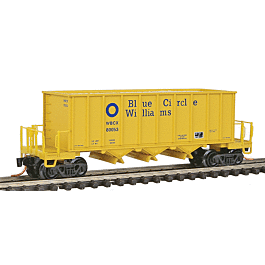 MicroTrain - 3-Bay Ortner Hopper - Blue Circle Cement #WBCX 80053 - 489 ...