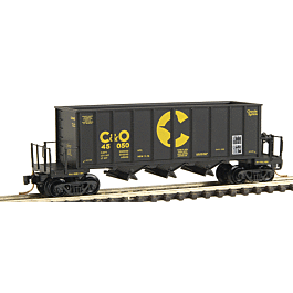 MicroTrain - 3-Bay Ortner Rapid Discharge Hopper - Chessie System ...